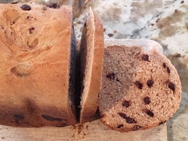 Bread Machine - Chocolate Chip Bread - Bread Dad