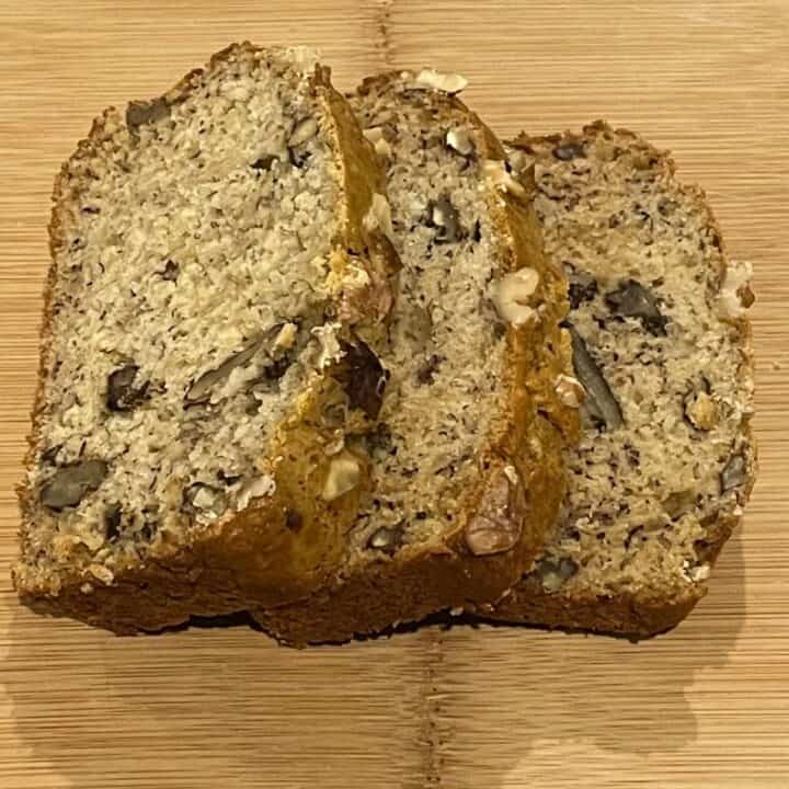 Sour Cream Banana Nut Bread - Bread Dad