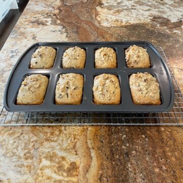 Mini Banana Nut Bread (Small Loaf) - Bread Dad
