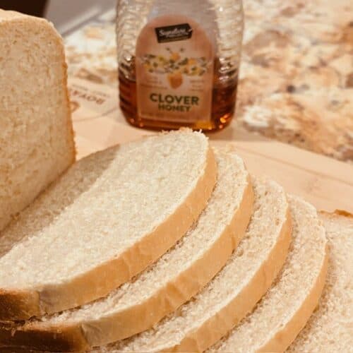Bread Machine Honey White Bread - Bread Dad