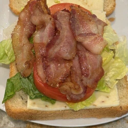 BLT Panini (Grilled Cheese) - Bread Dad
