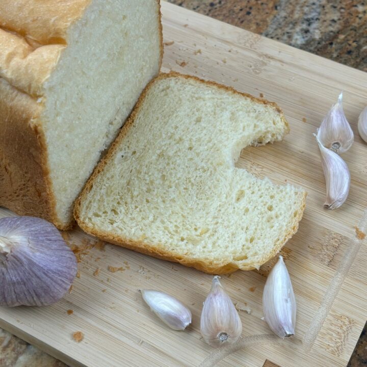 Bread Machine Garlic Cheese Bread + Recipe Video - Bread Dad